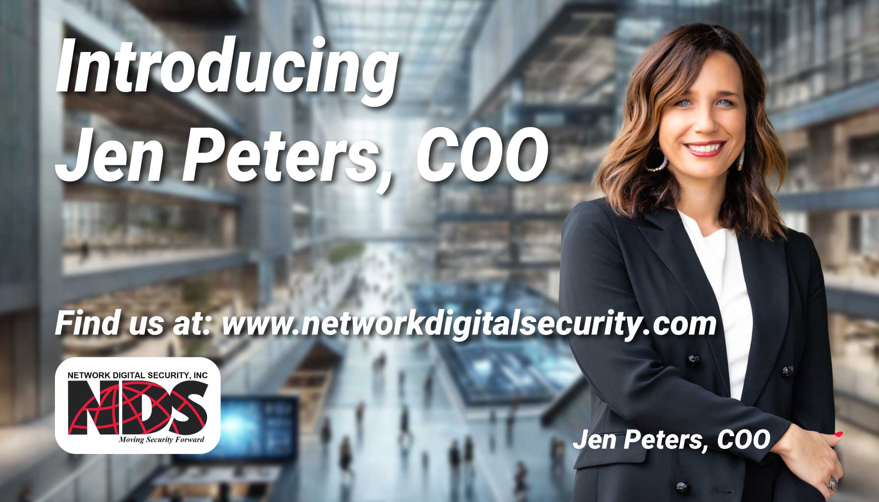 Jen Peters Joins NDS as Chief Operating Officer (COO) | Network Digital ...